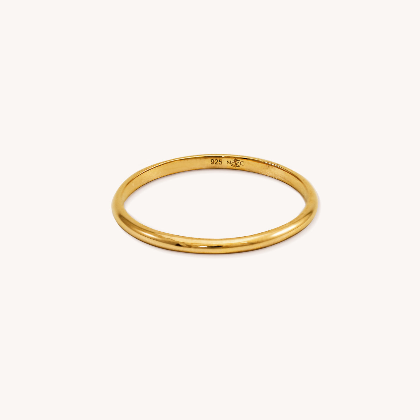Stacking Ring Band – Naut & Chain